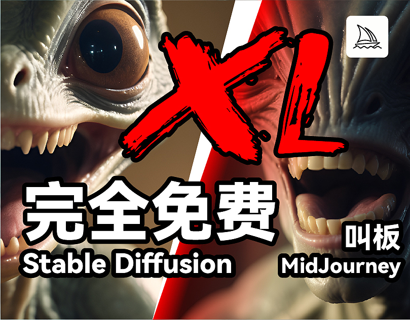 Stable diffusion XL 超越 Midjourney 完全免费_兔费Ai工具库-站酷ZCOOL