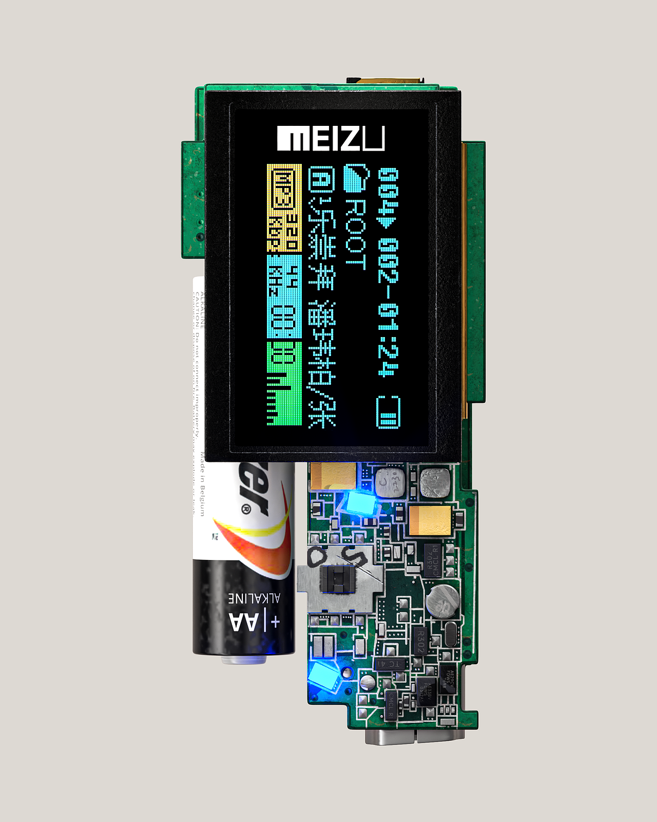 经典怀旧-MEIZU E3 MP3_疯狂猴同学_H-站酷ZCOOL