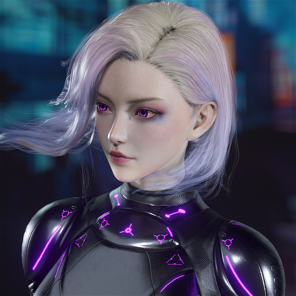 元宇宙NFT虚拟数字人Angelo_蜘蛛zzzz-站酷ZCOOL