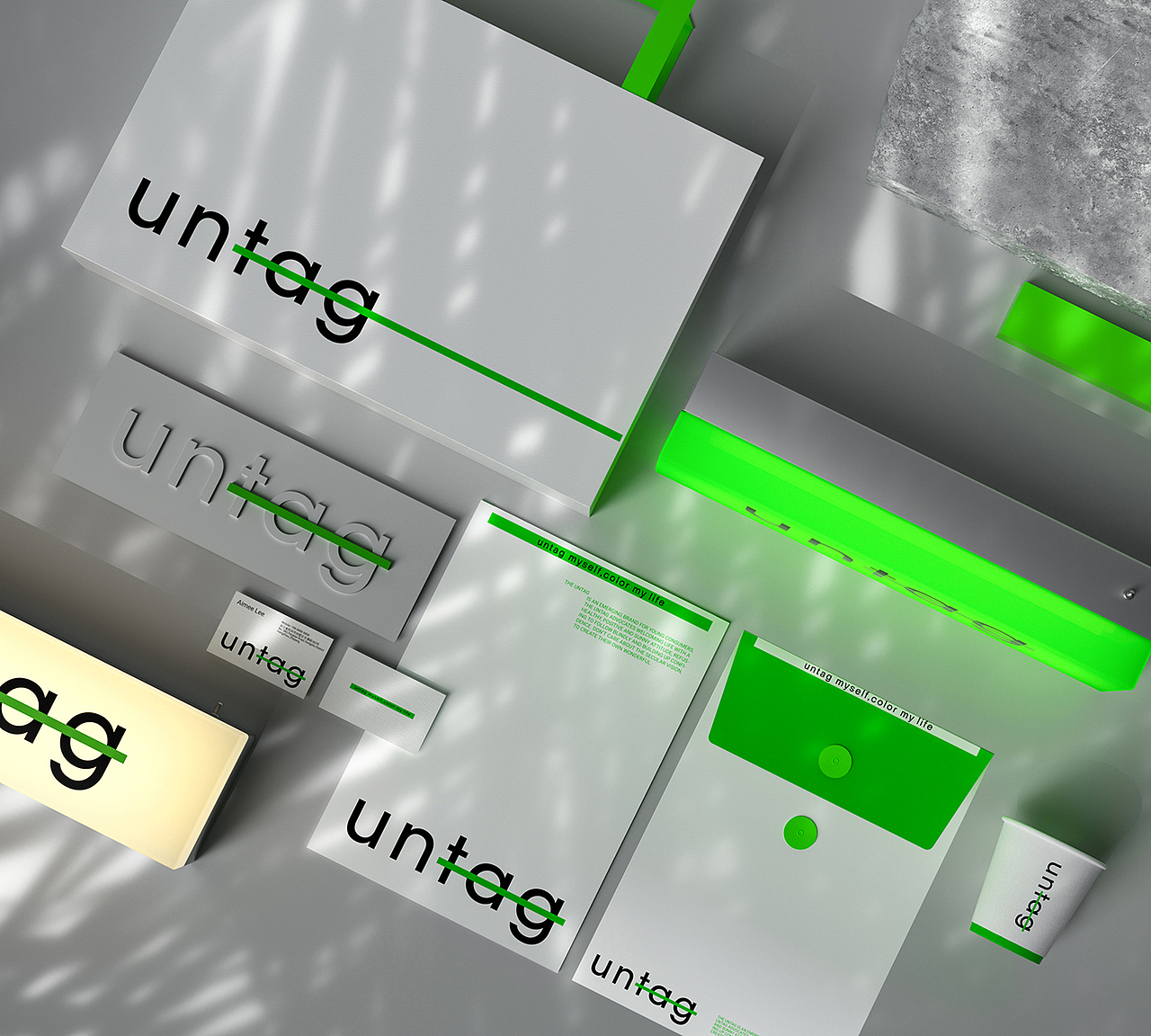 untag | 品牌形象与包装-Brand Identity & Packaging_陳冰-站酷ZCOOL