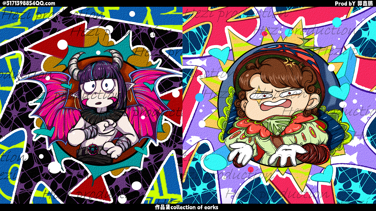 【郭子】的插画/NFT/作品集_Hezi电饭锅-站酷ZCOOL