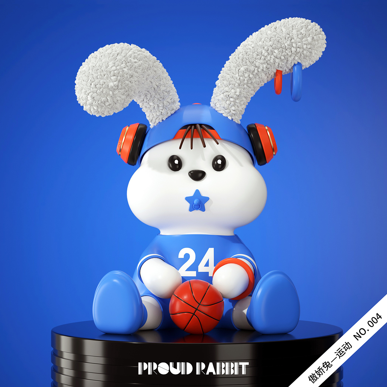 Proud rabbit 傲娇兔｜原创IP设计_池先森Cc-站酷ZCOOL