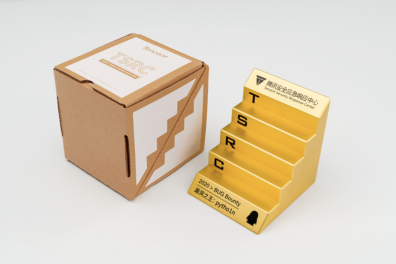 腾讯TSRC漏洞悬赏计划.奖杯设计_T_Groz果子-站酷ZCOOL