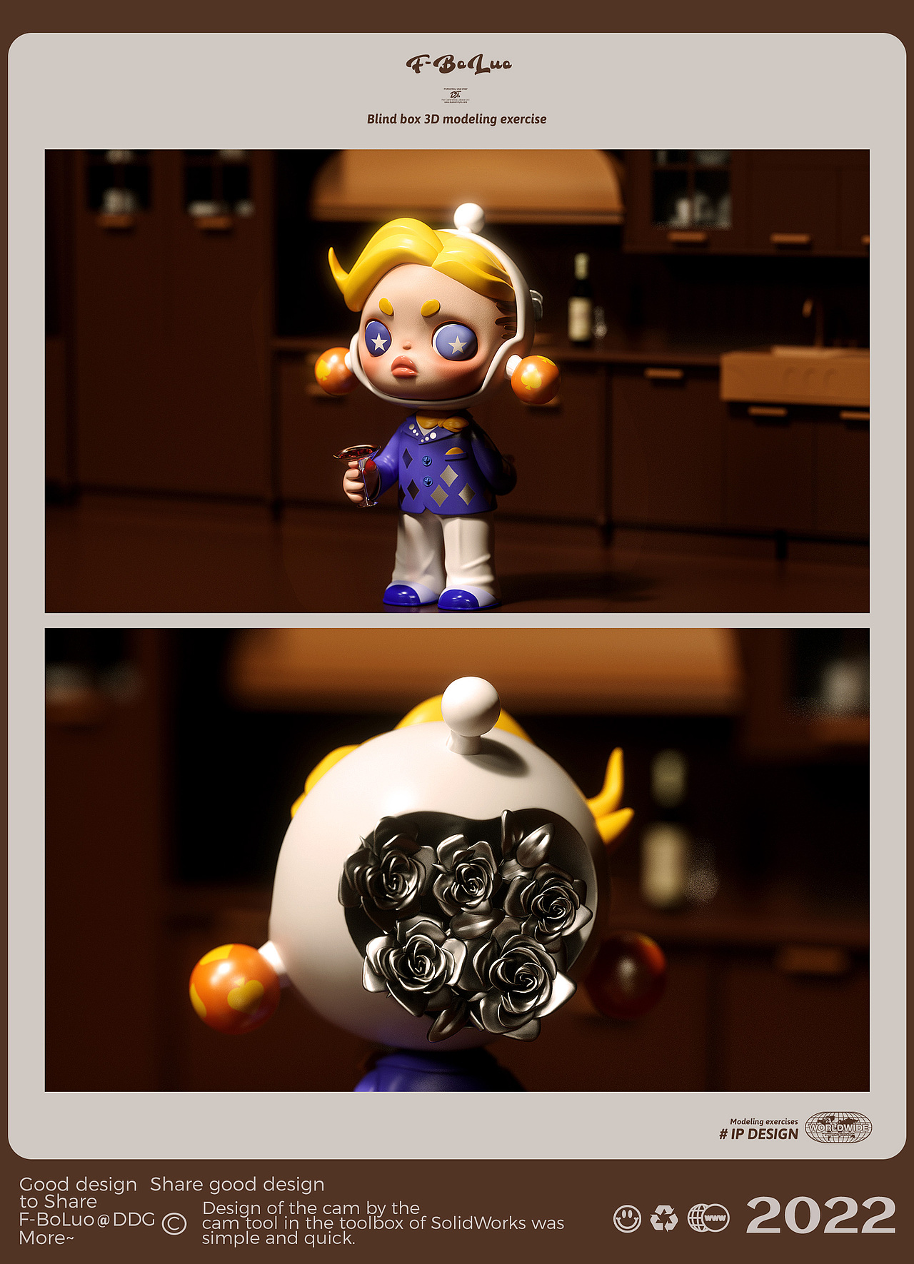 潮玩ip设计练习_DDGL-站酷ZCOOL