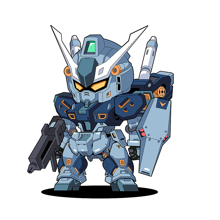 【SD高达系列】逆袭的夏亚vol1_胖泽直树-站酷ZCOOL