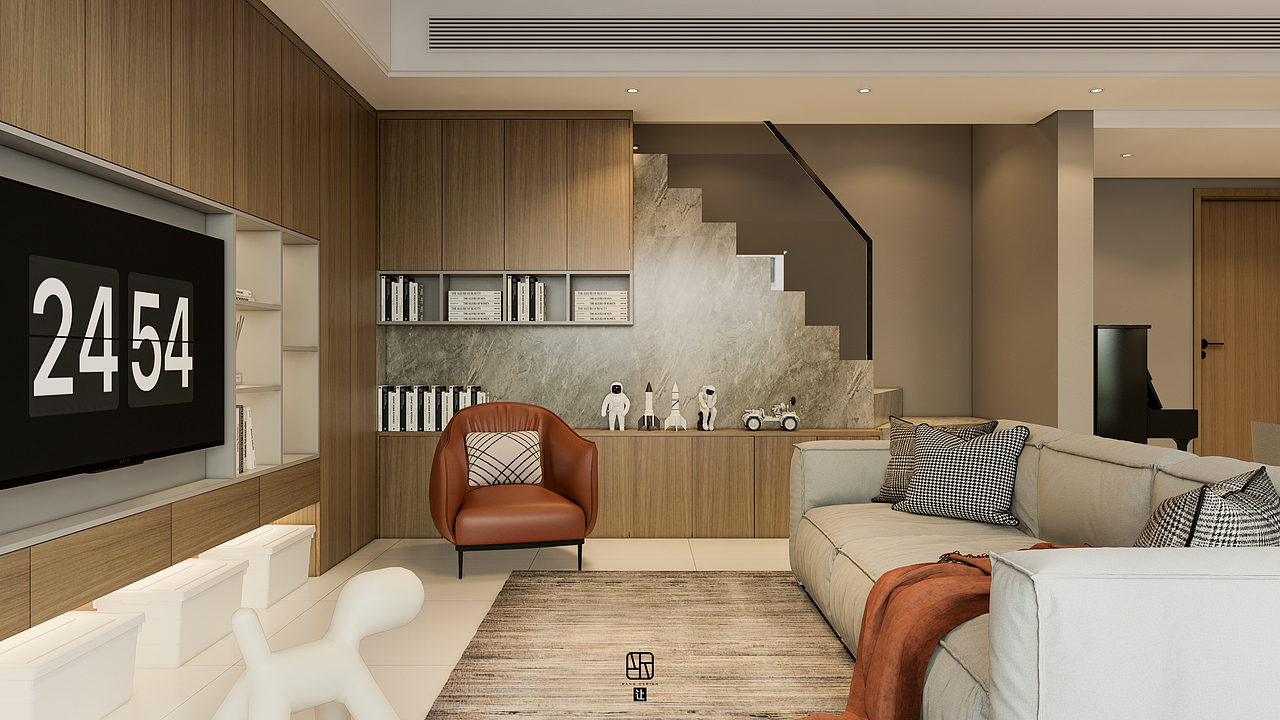 RANG | 复式小户型_希栖里-站酷ZCOOL