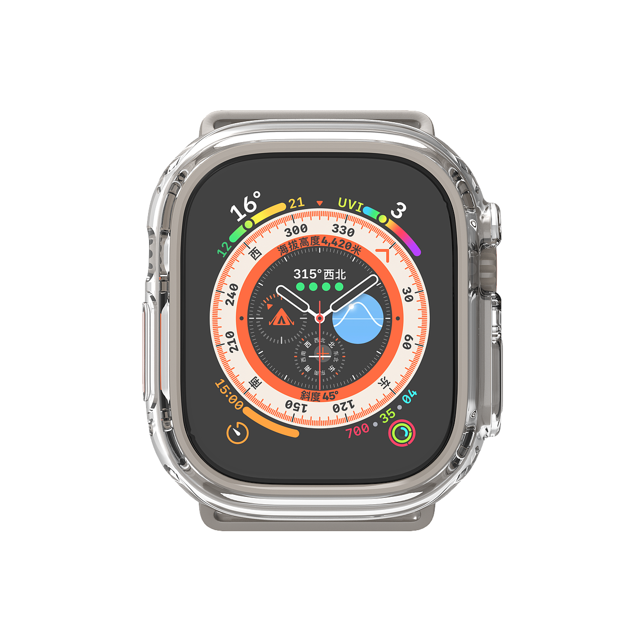 Watch ultra 渲染白底图_资本家的狗腿子-站酷ZCOOL