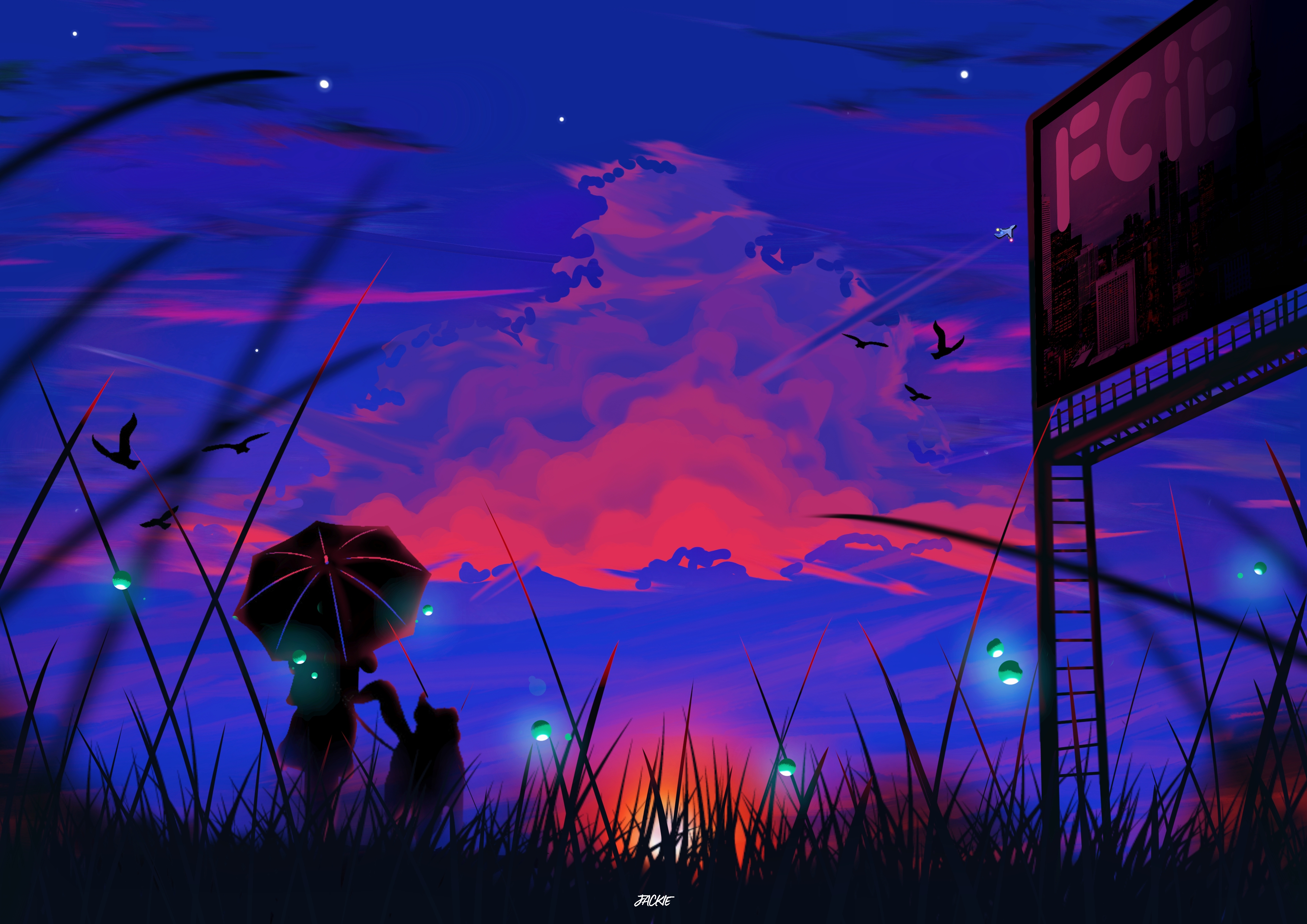 奔向_Jackie黑黑-站酷ZCOOL