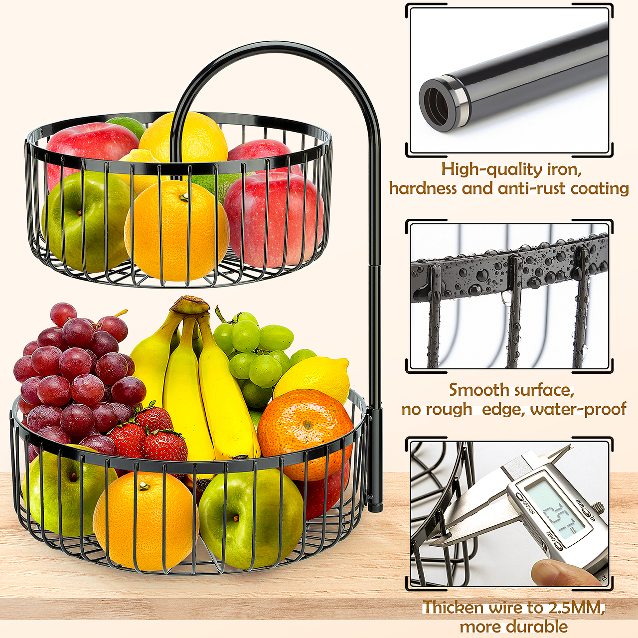 亚马逊产品主图-水果篮_HJDESIGN-站酷ZCOOL