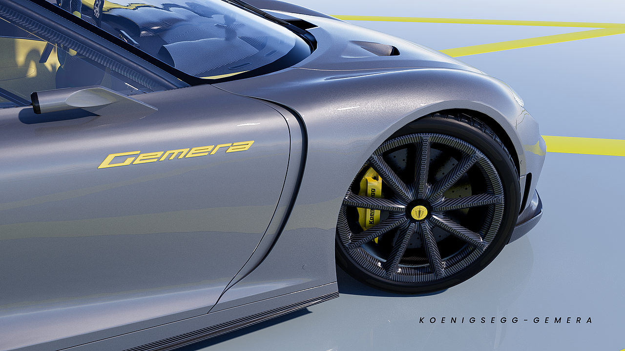 Koenigsegg Gemera _其若朴-站酷ZCOOL