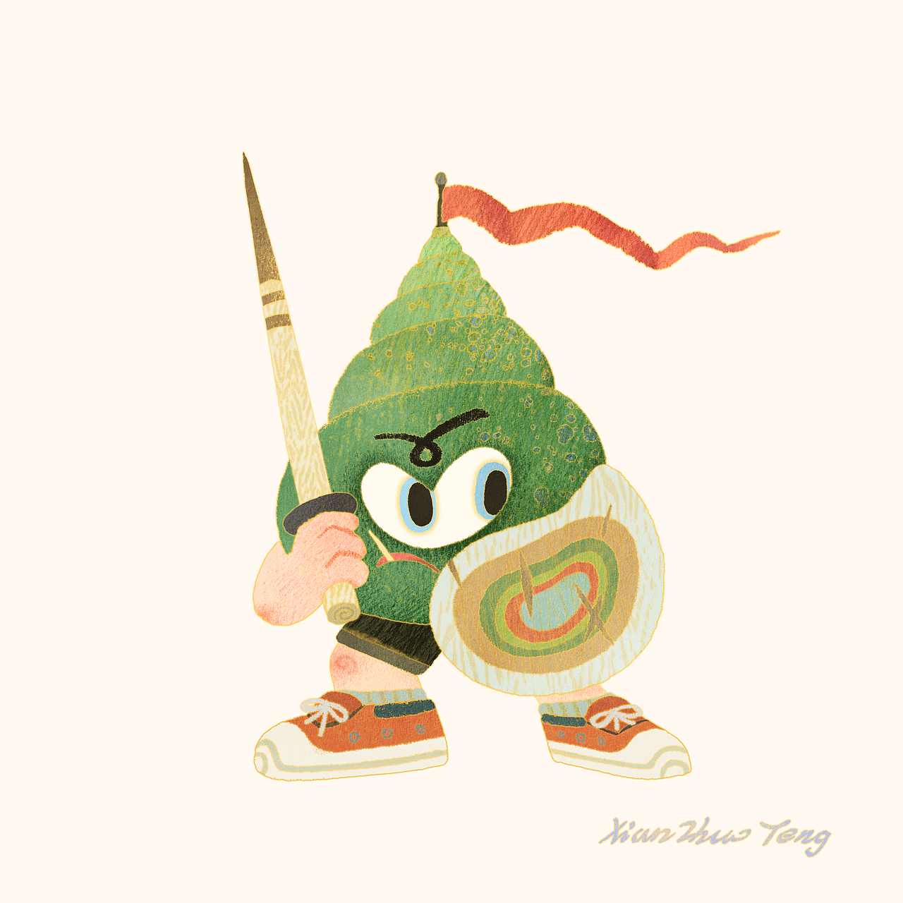 螺蛳粉宇宙角色设计_Tx灼灼-站酷ZCOOL