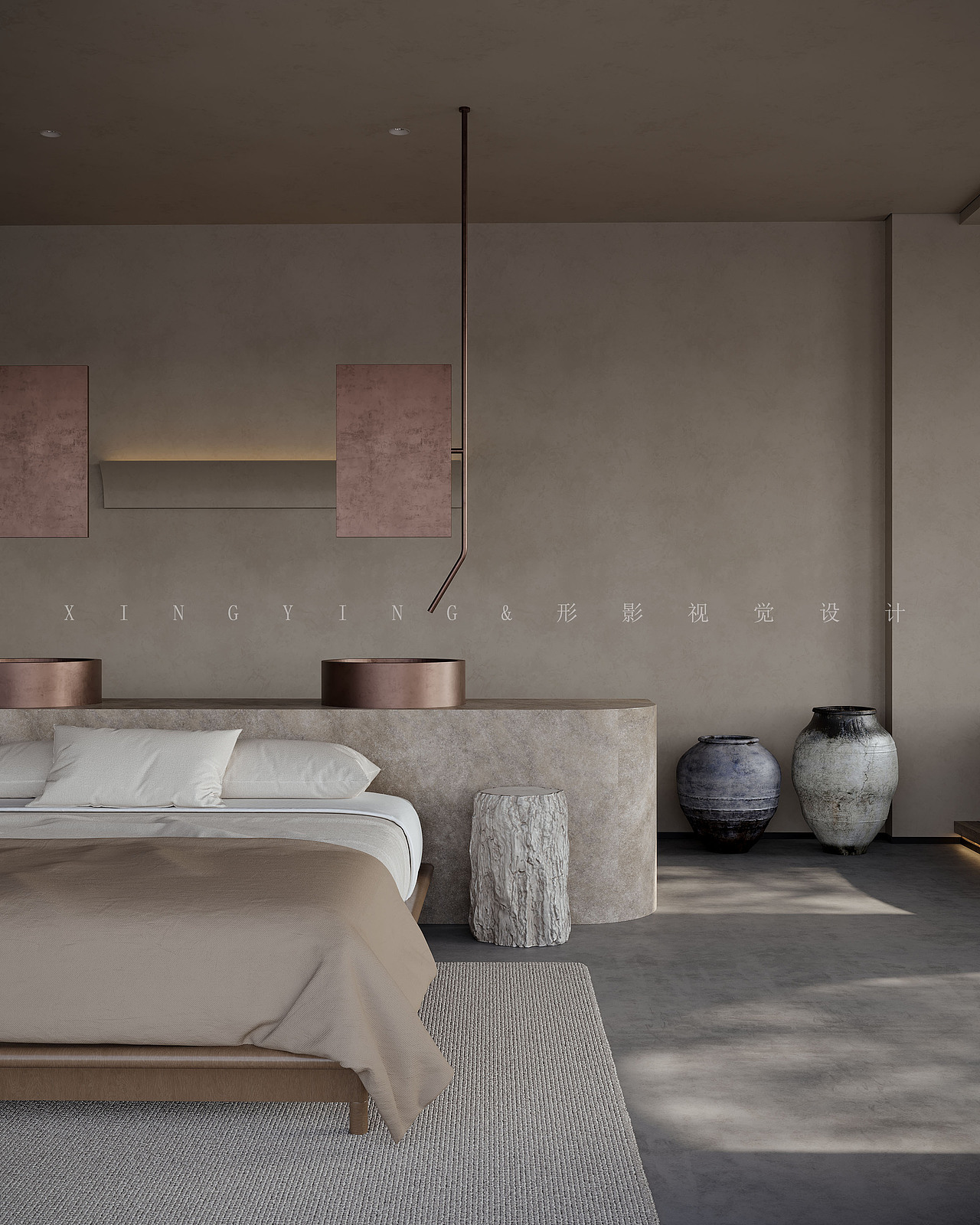 民宿客房——CR渲染_小凡__形影视觉-站酷ZCOOL