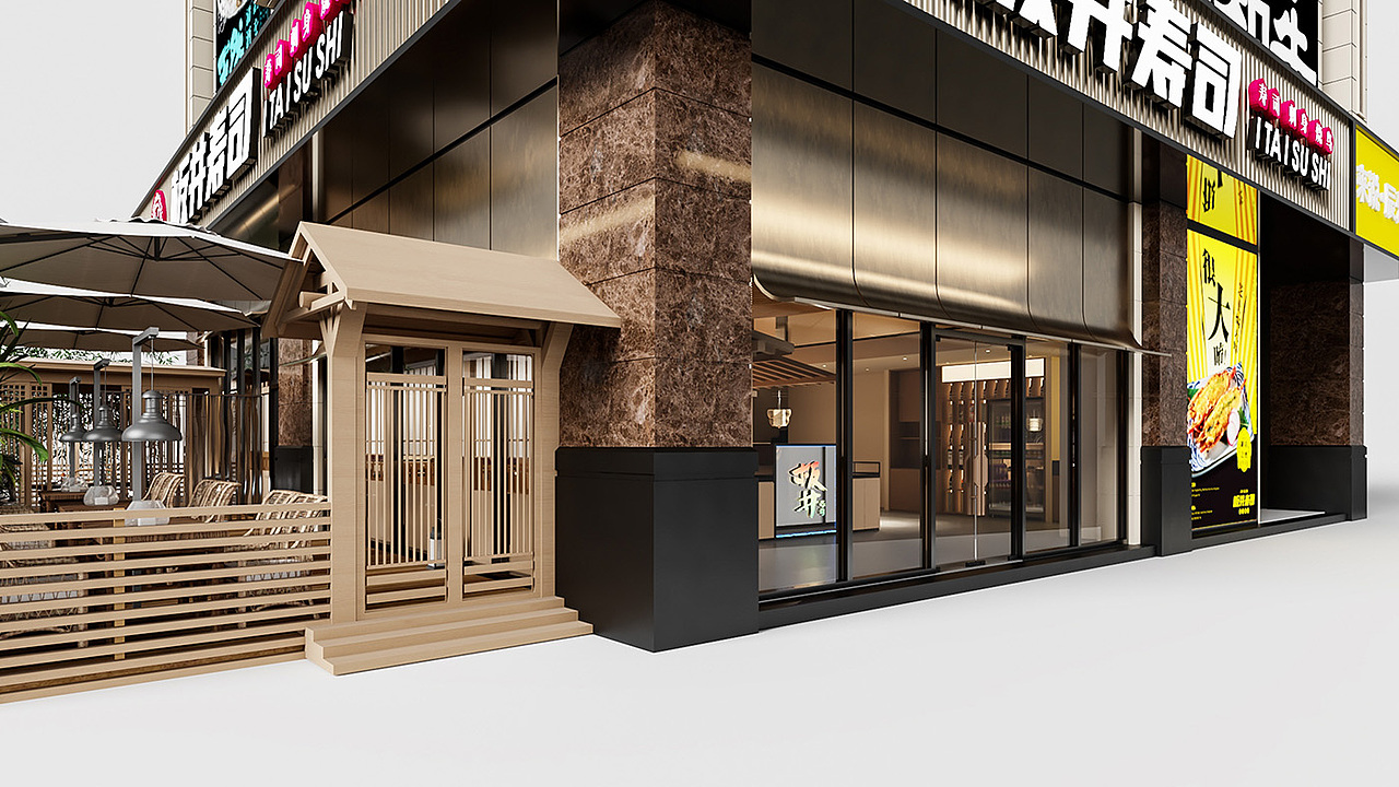 板井水产（西平店）空间更新升级_cbd设计-站酷ZCOOL