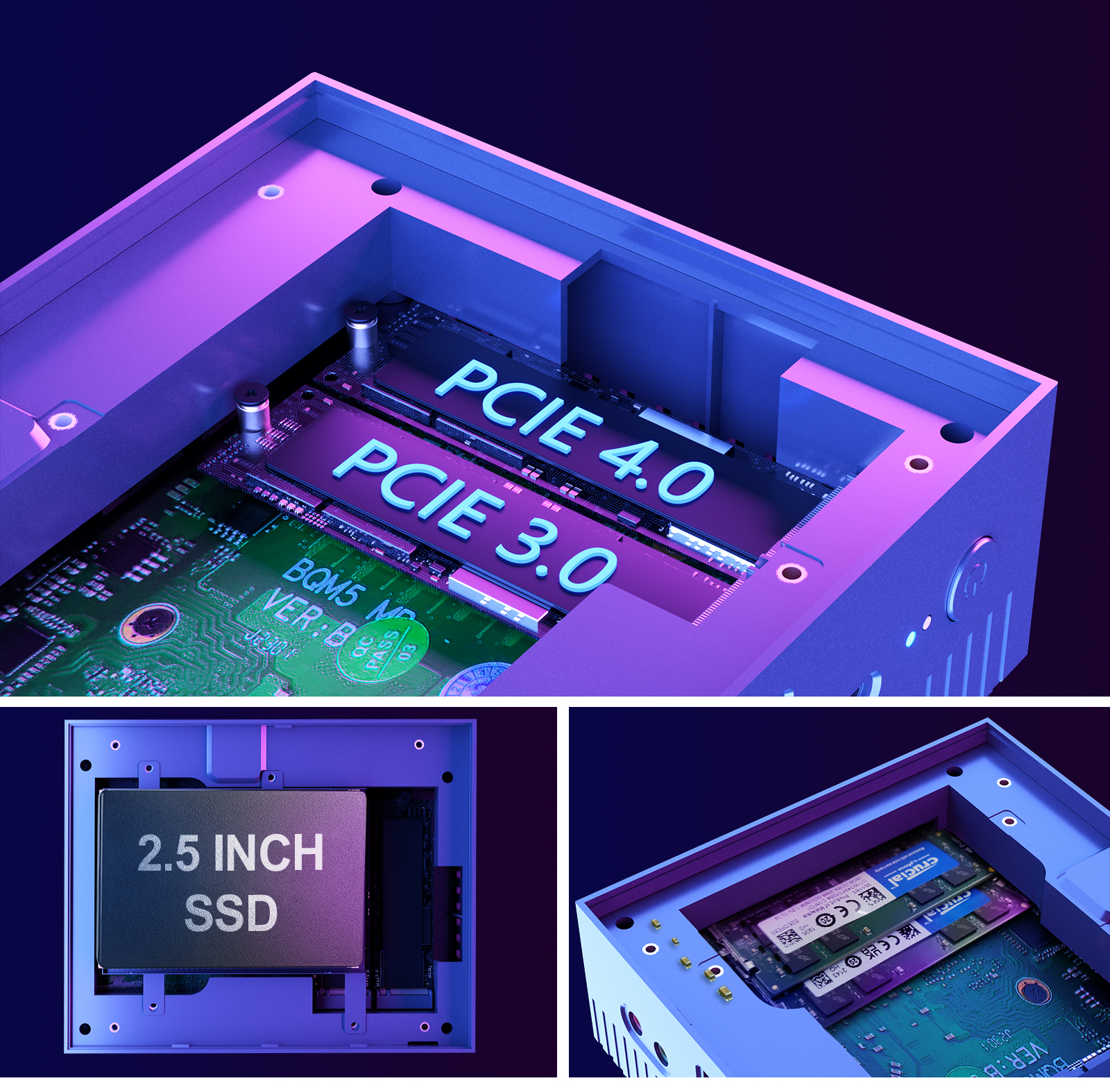 视觉三维渲染 —— 迷你电脑 / mini PC _xiQiren-站酷ZCOOL