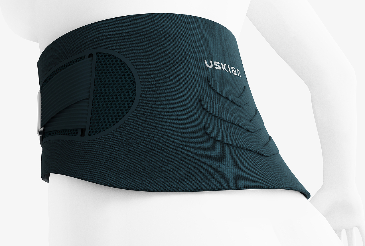 USKI凉介-T1 腰部按摩器_广州就甘设计-站酷ZCOOL