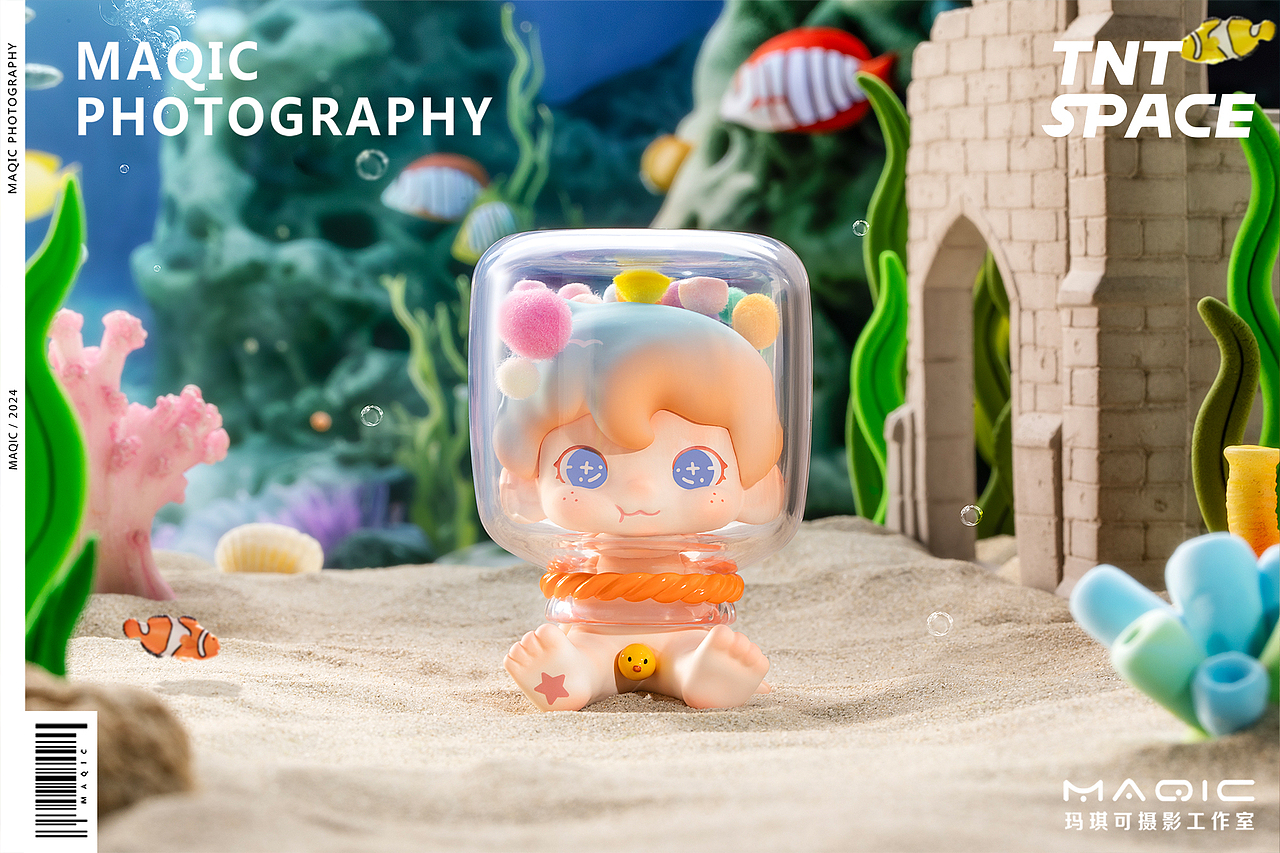 DUDOO「岛屿制造人」系列手办——潮玩盲盒摄影_玛琪可摄影-站酷ZCOOL