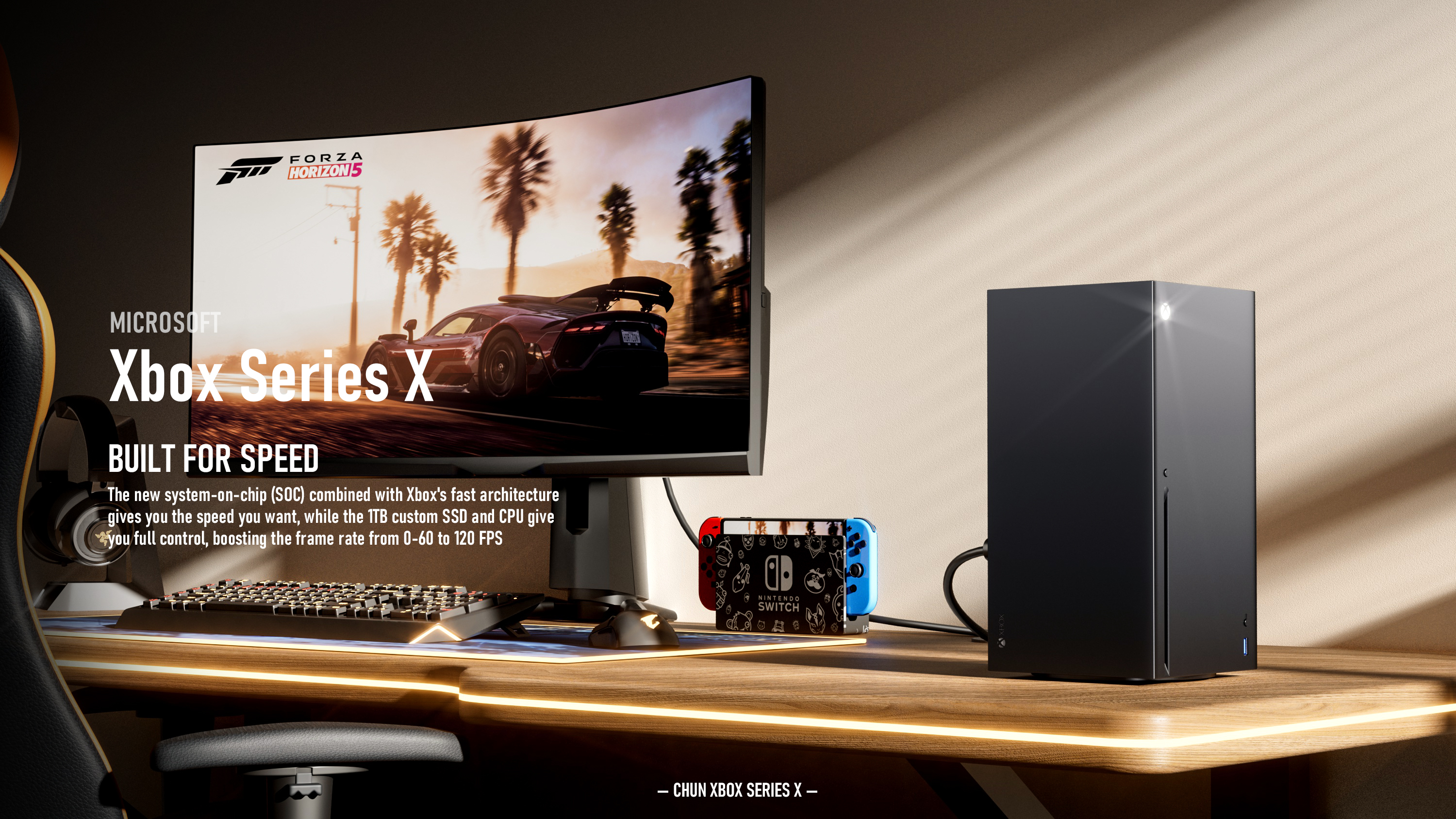 - XBOX & 投影仪 -产品视觉表达渲染_椿吖-站酷ZCOOL