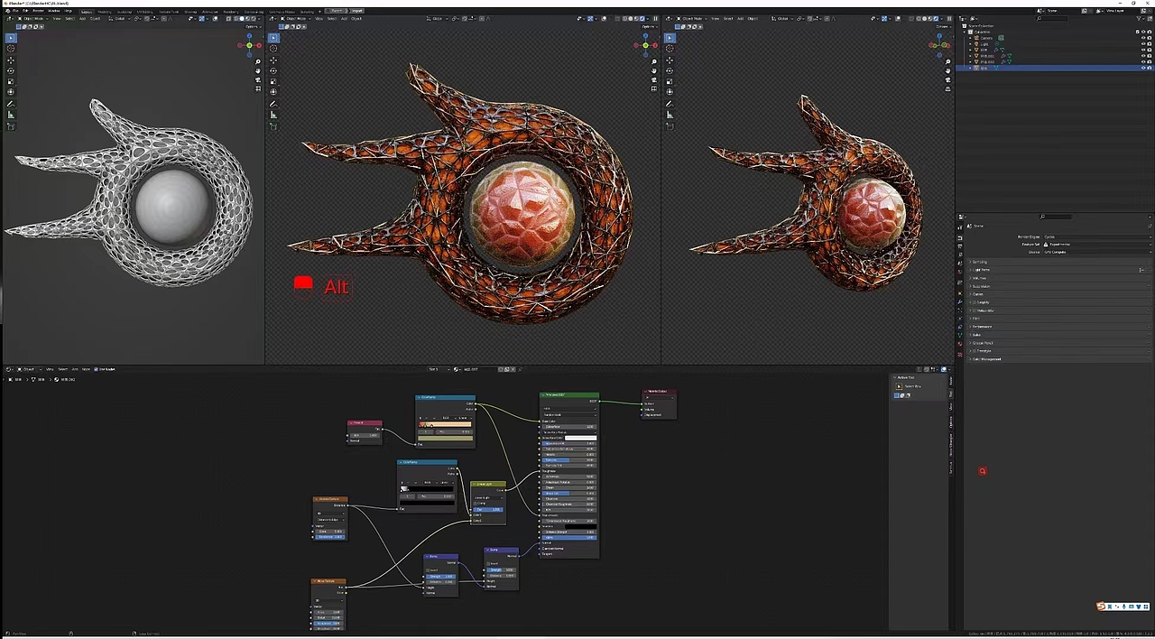 Blender概念标志_DGCC-站酷ZCOOL