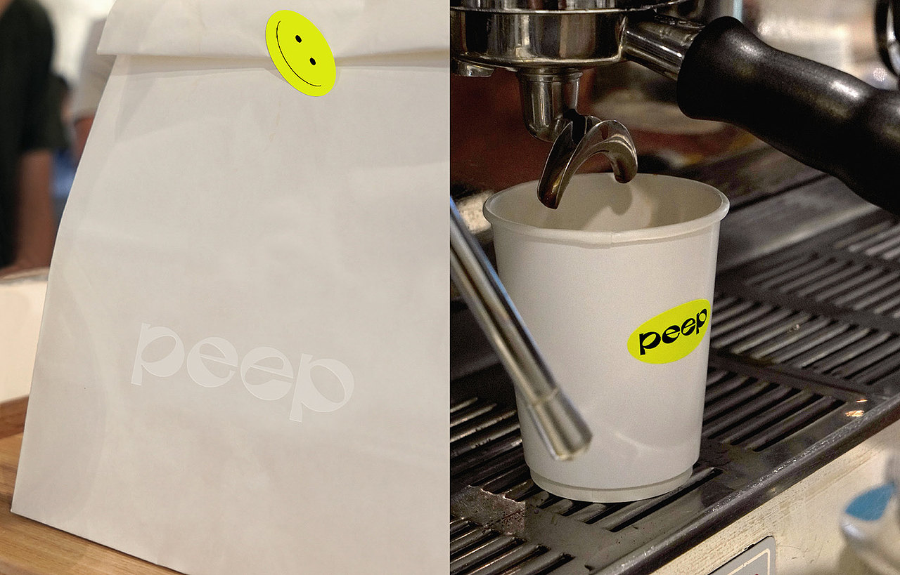 peep coffee 品牌案例分享_对个稿子-站酷ZCOOL