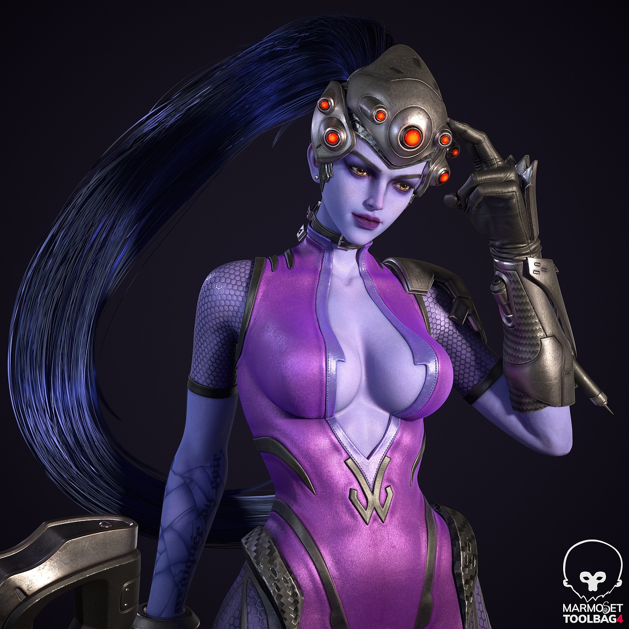 同人作品——守望黑百合_新贵少帅-站酷ZCOOL