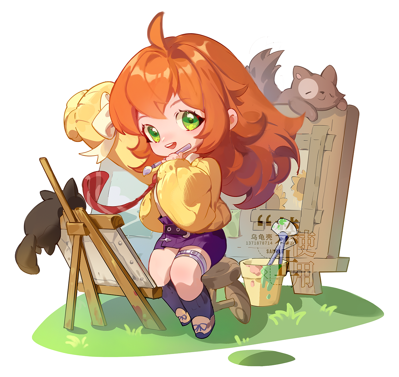 oc稿件-q版集合_乌龟壳-站酷ZCOOL