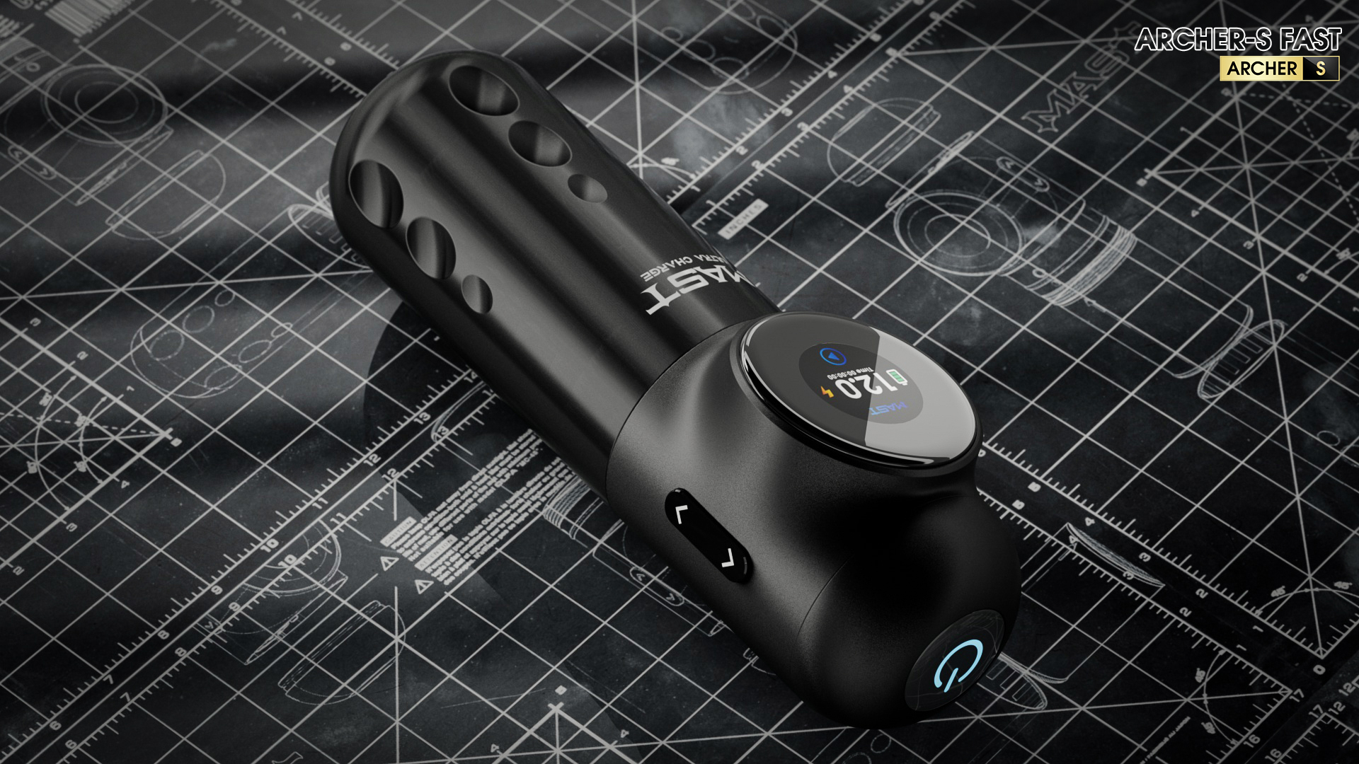 ARCHER S纹身电池笔机_Tattoo_Kevin-站酷ZCOOL