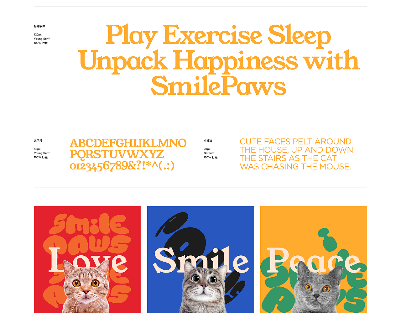 笑爪品牌设计 / Smile Paws Visual Identity Design_第肆人称-站酷ZCOOL