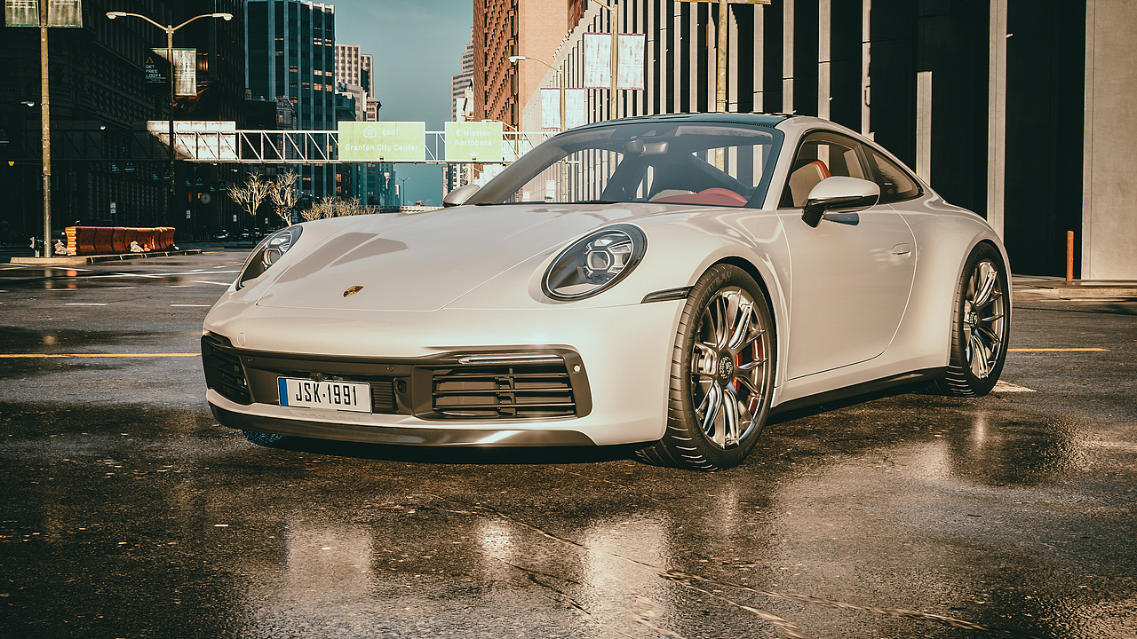 Prosche 911_野生设计师别闹-站酷ZCOOL