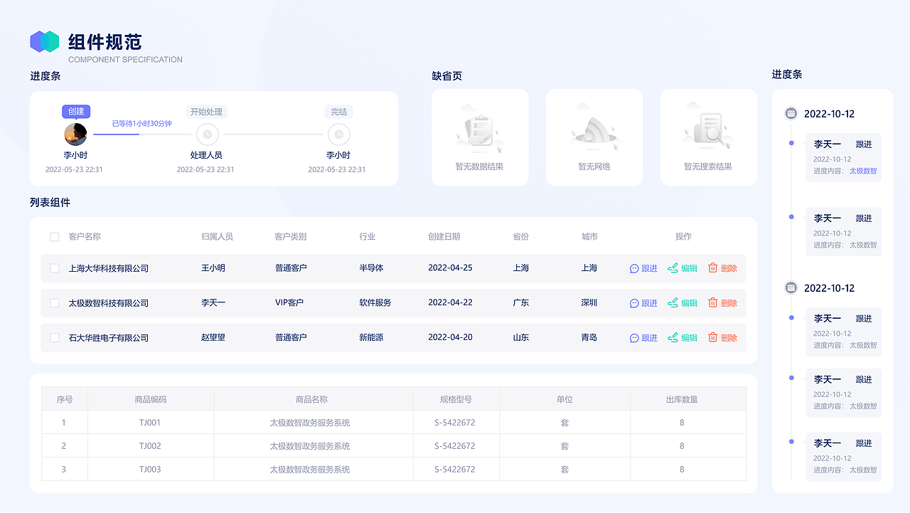 SCRM客户后台管理系统_ZDDONG-站酷ZCOOL