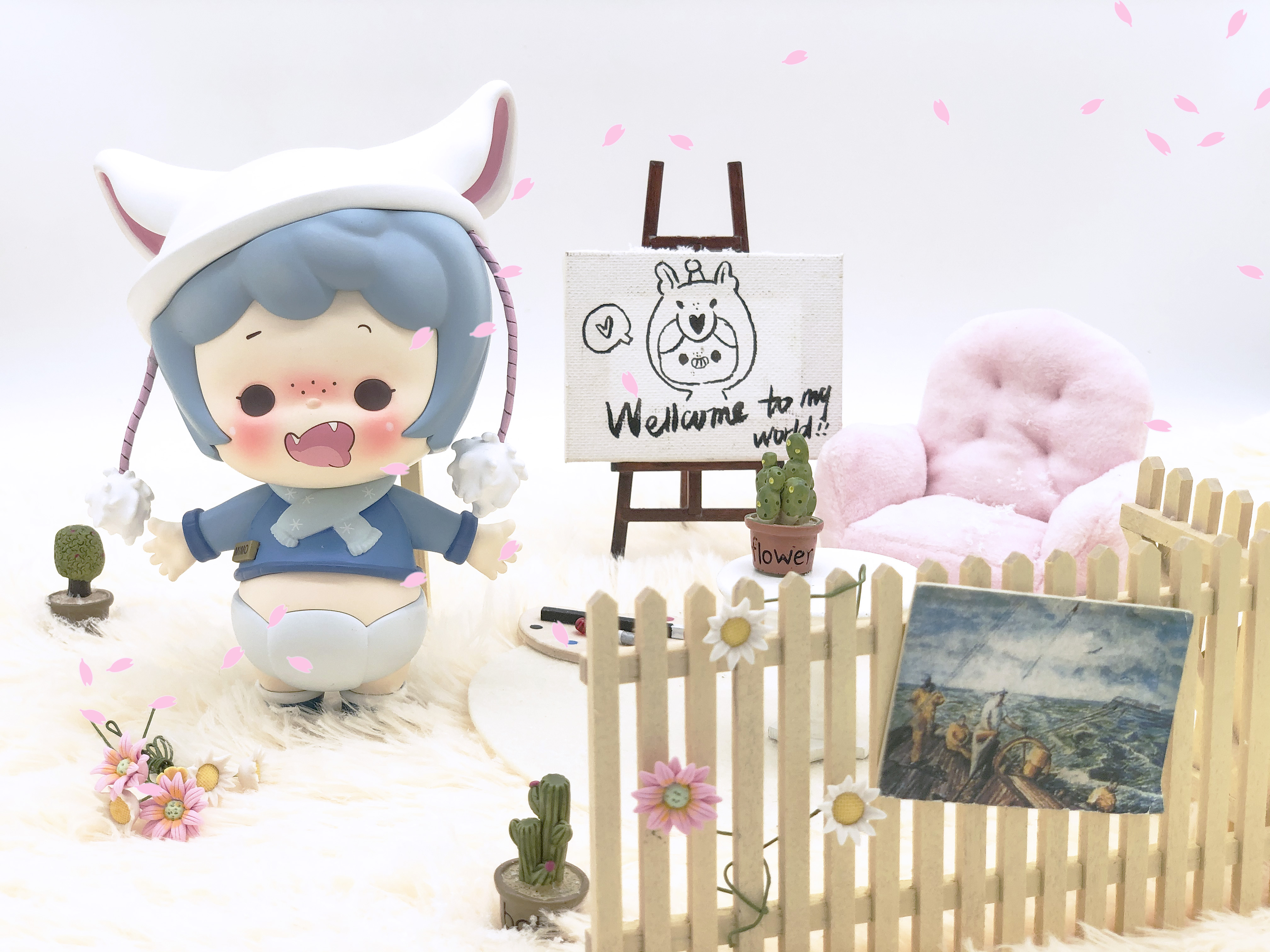 潮玩IP设计丨MIMO猫咪帽-限量款大娃_森虹设计-站酷ZCOOL