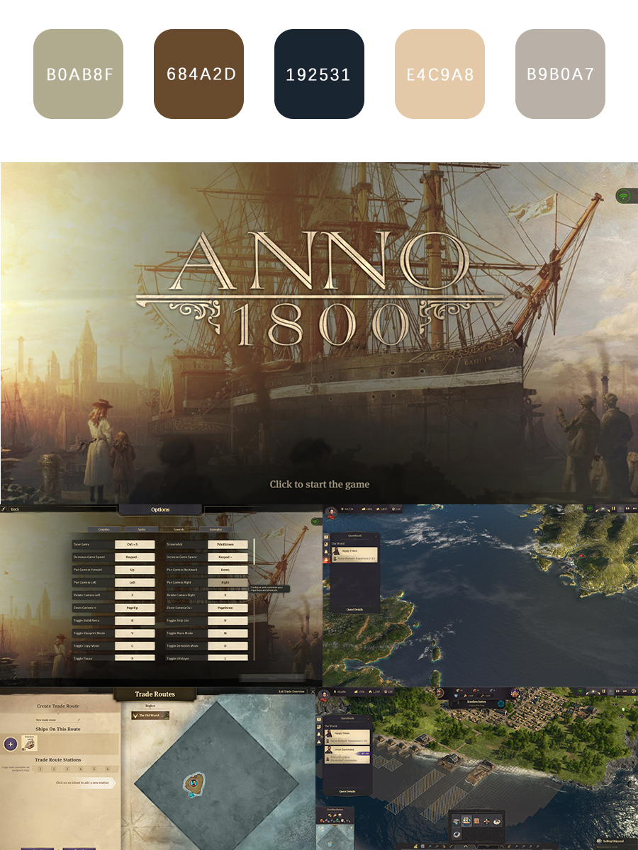 游戏UI界面高级配色灵感_EXP训练营-站酷ZCOOL