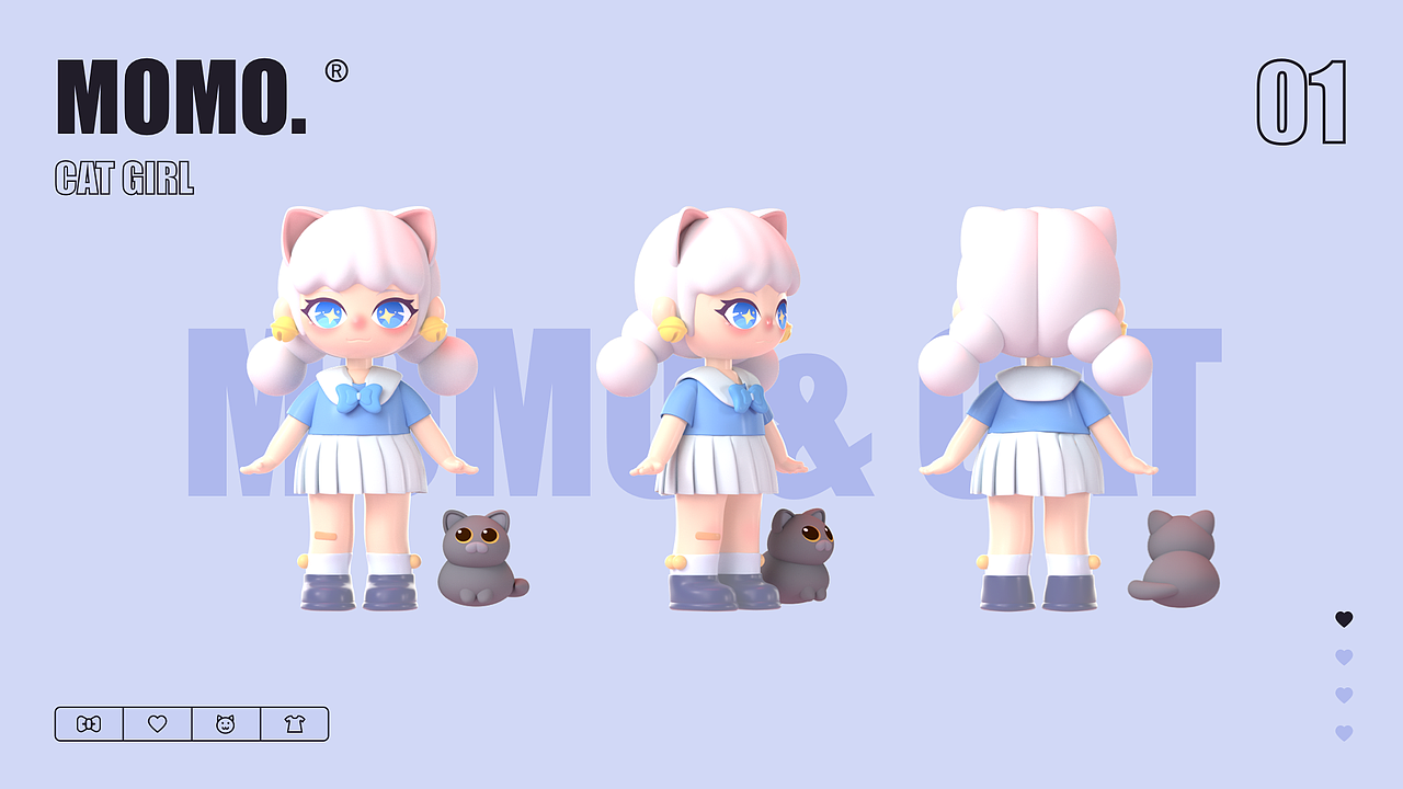 MOMO IP形象设计优化_桔子oranges-站酷ZCOOL