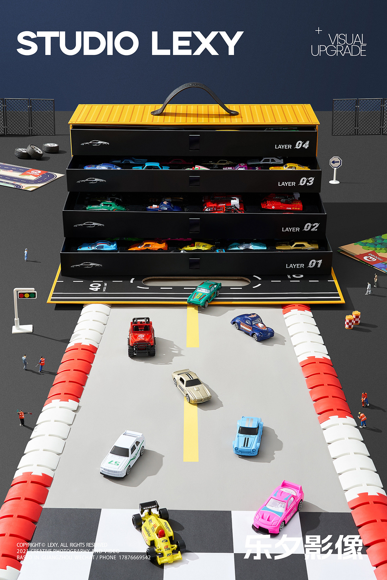 儿童玩具汽车礼盒 | MOBEE x 乐夕影像_乐夕影像-站酷ZCOOL