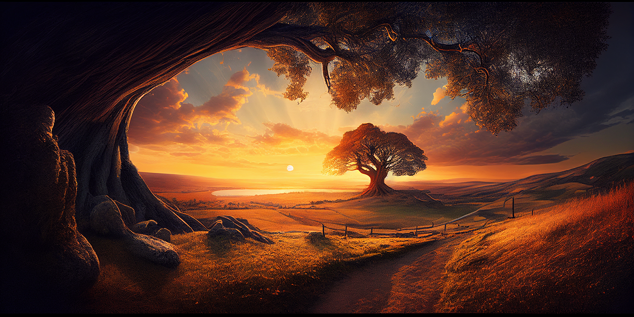 风光如画_超现实主义色彩-站酷ZCOOL