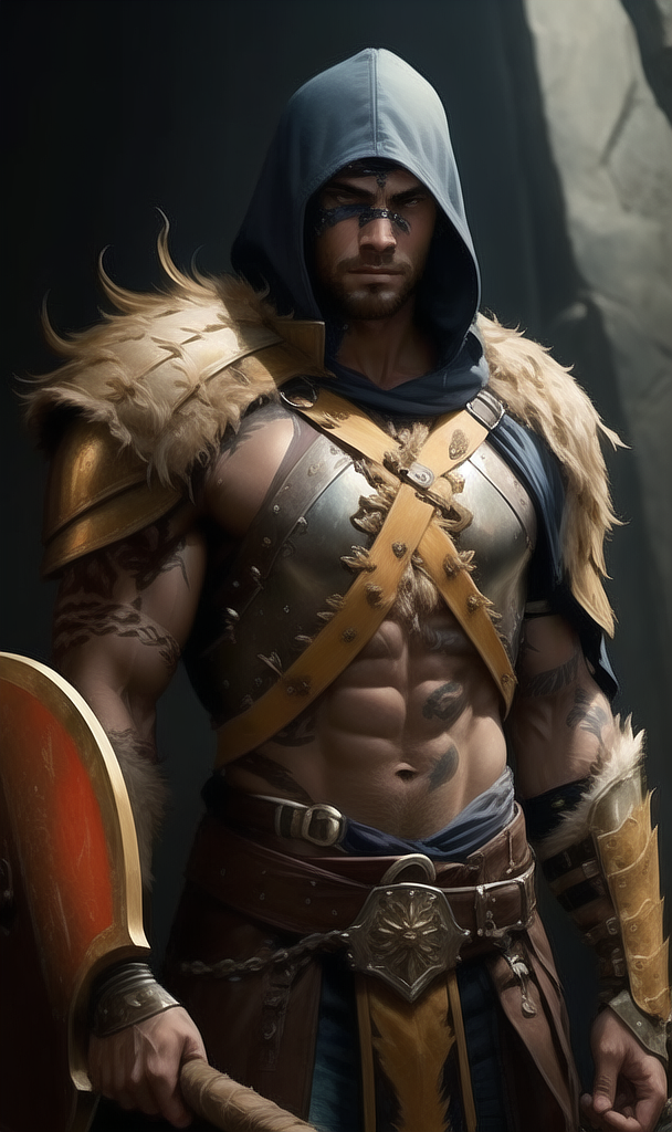 战士和兽人_LUO络绎-站酷ZCOOL