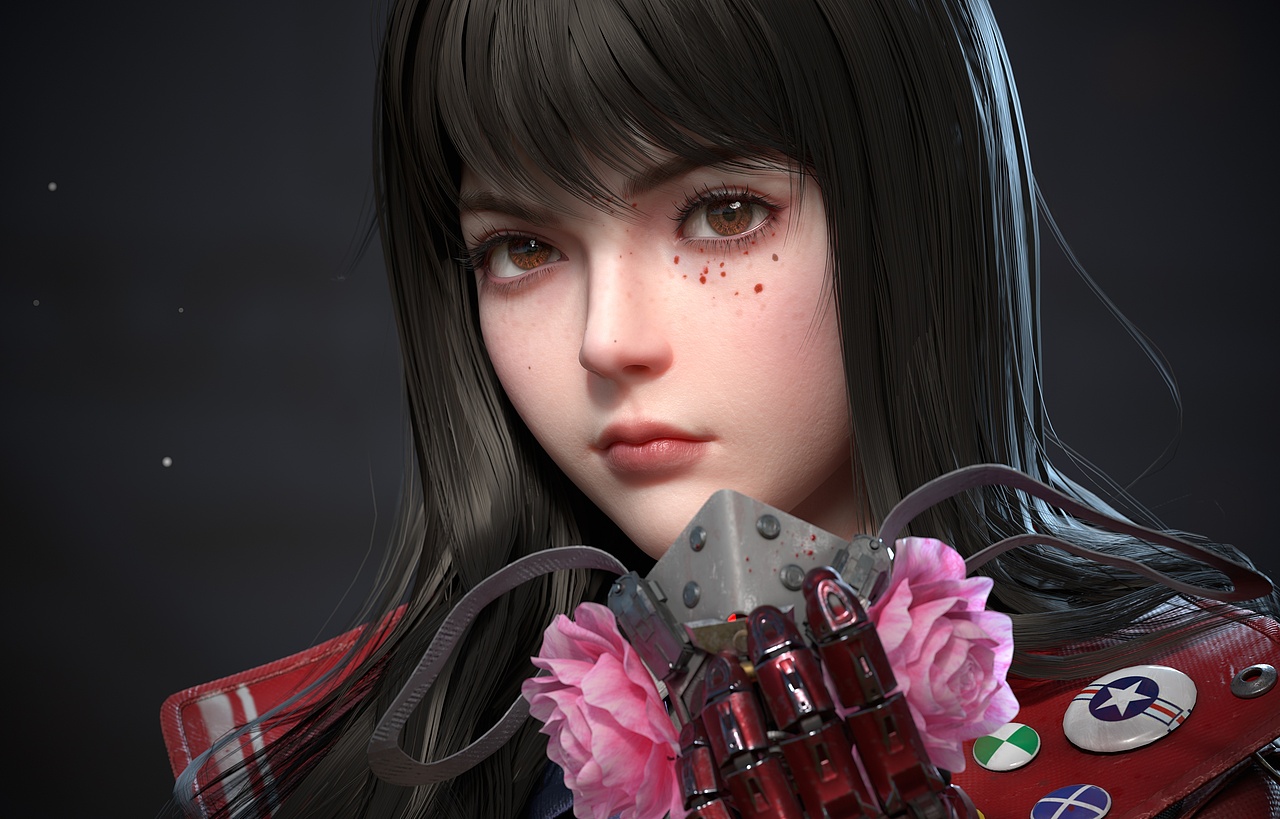 机甲系少女来袭，也泰酷辣吧！_依古奈斯eugin-站酷ZCOOL