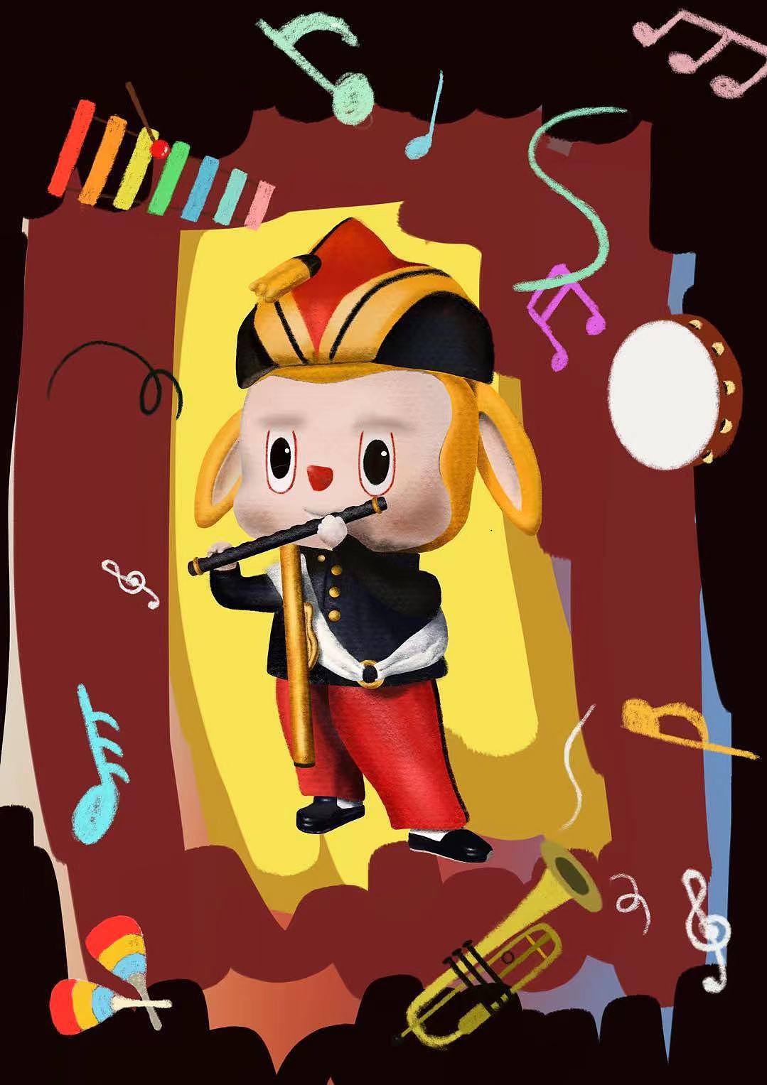 Labubu艺术系列_HelloKerry-站酷ZCOOL