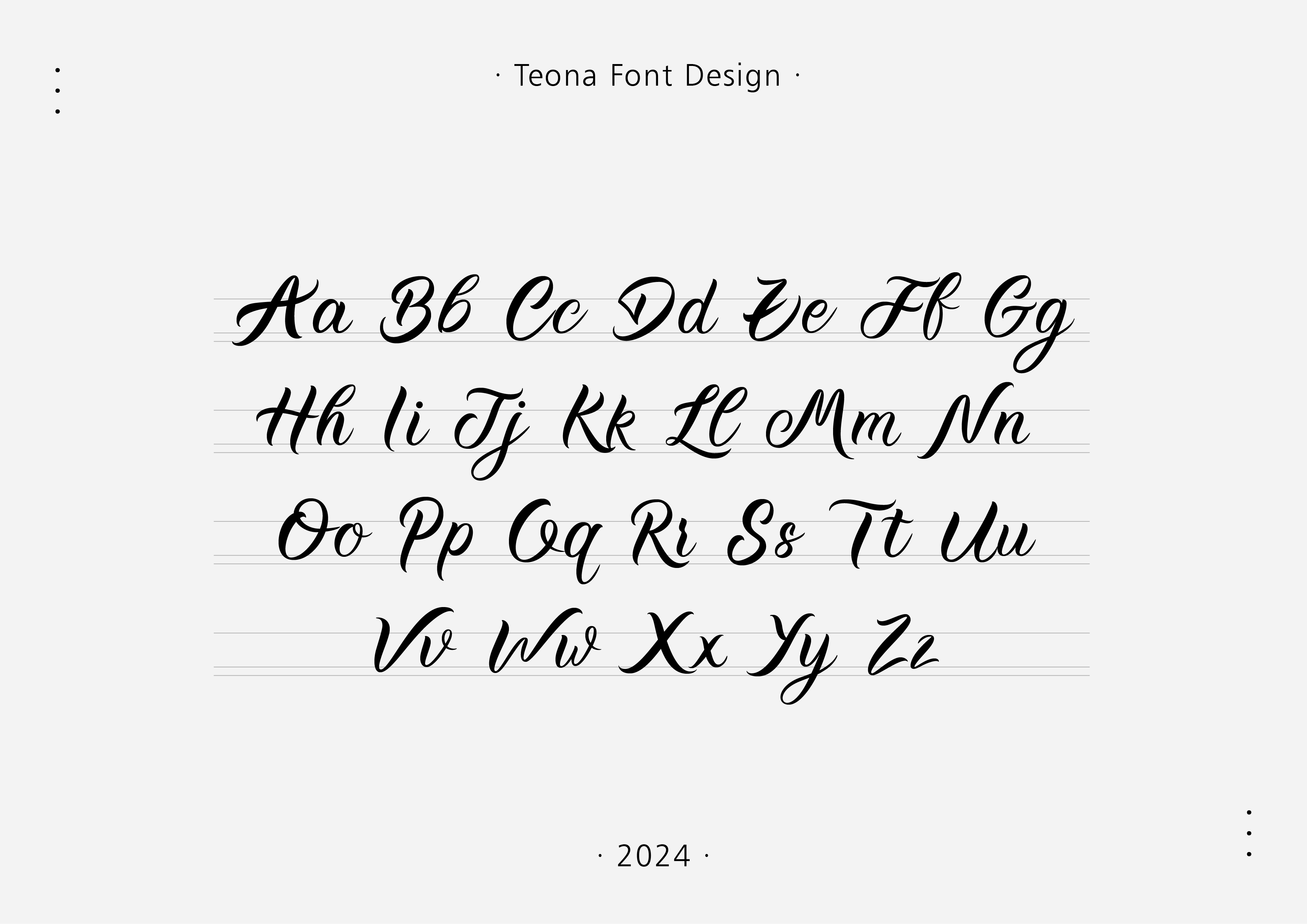 Teona Lettering 」免费商用英文字体_TEONA_nuoR-站酷ZCOOL