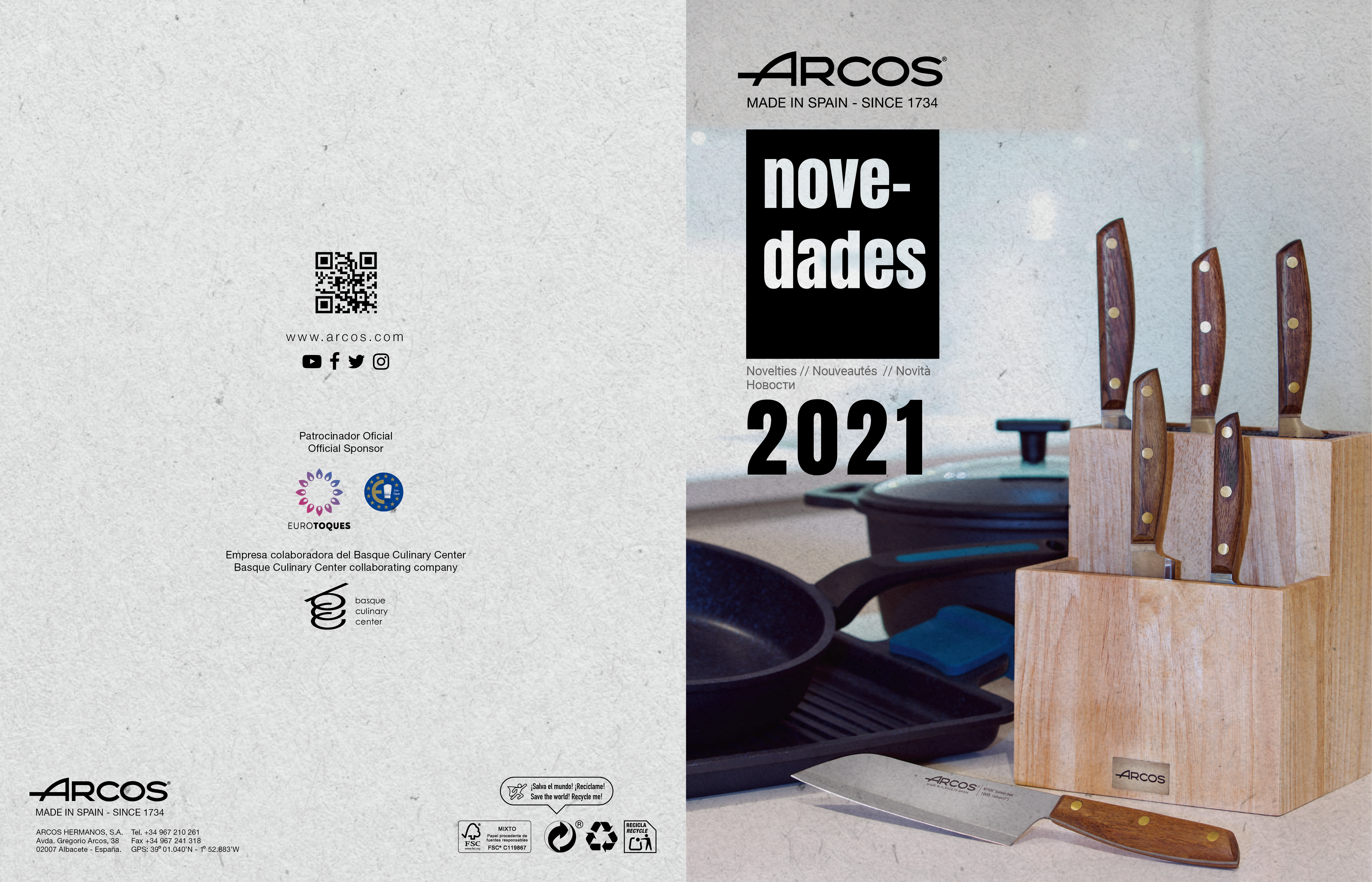 分享 · 西班牙ARCOS厨房用具系列产品画册_云之瀑布-站酷ZCOOL