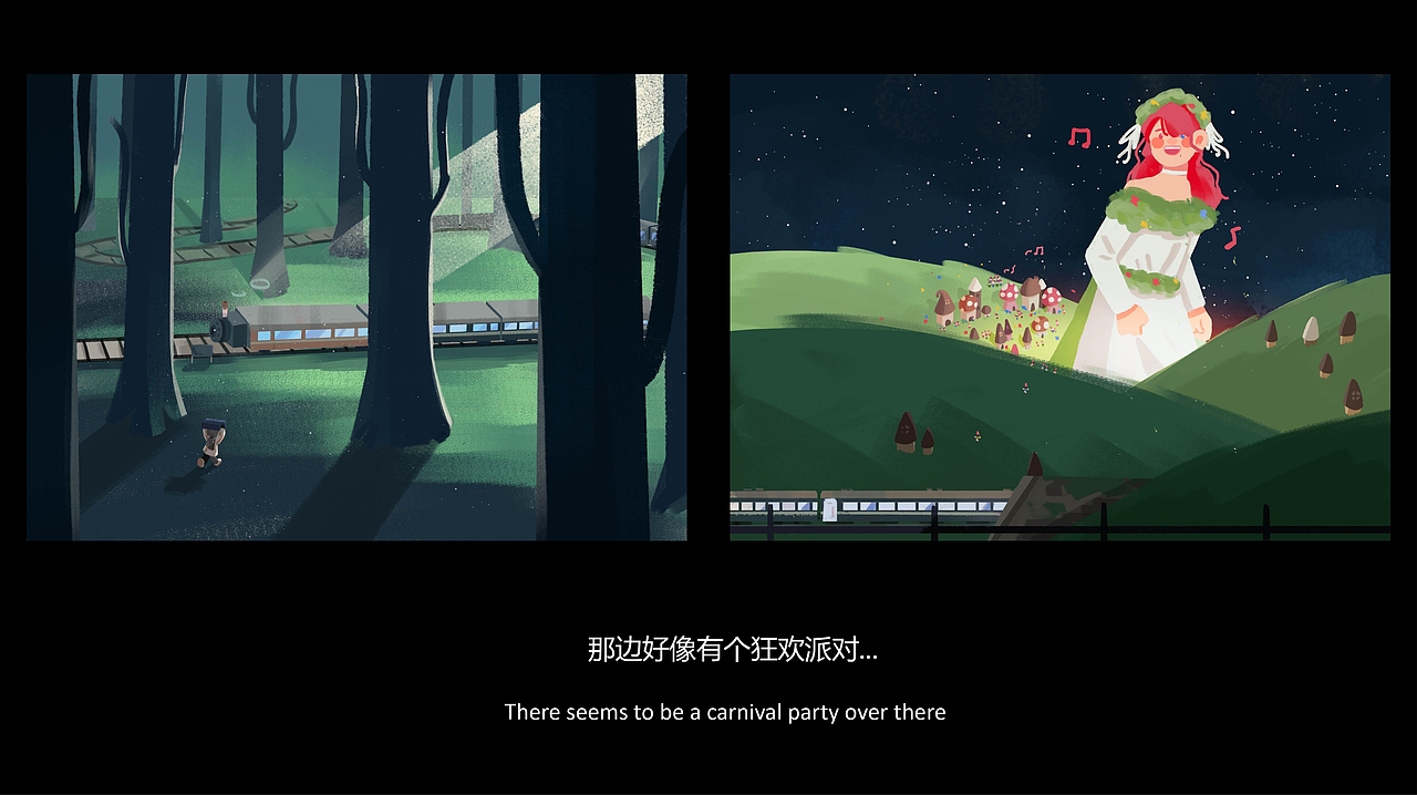 毕设插画《春日 X 印象》_许苗Nora-站酷ZCOOL