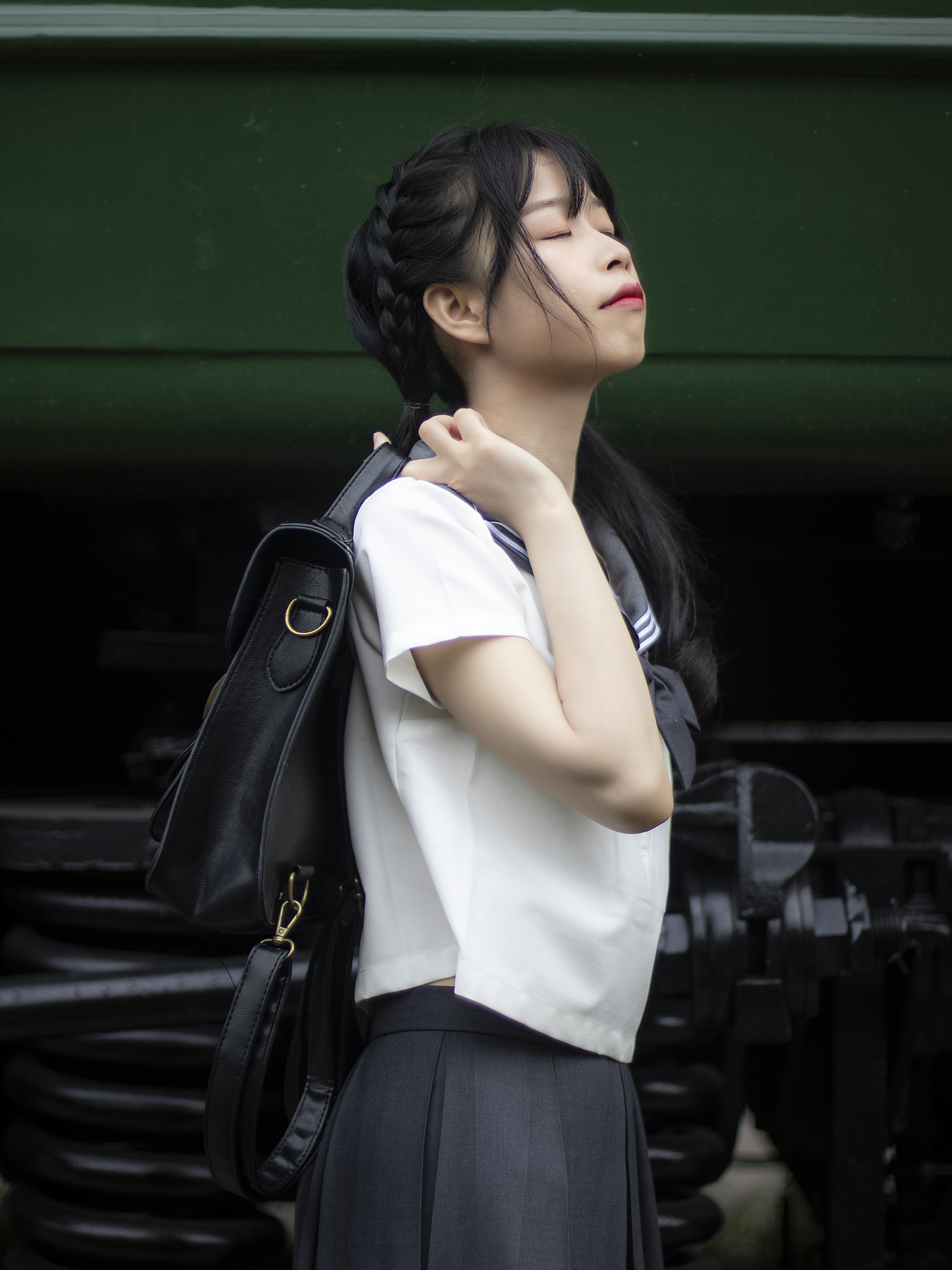 JK少女_陈宅-站酷ZCOOL