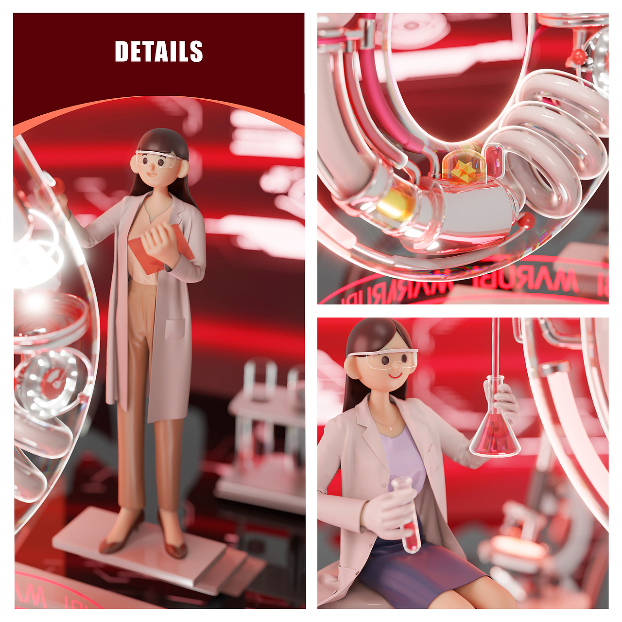 抖音购物节3D海报设计_派派pipi-站酷ZCOOL