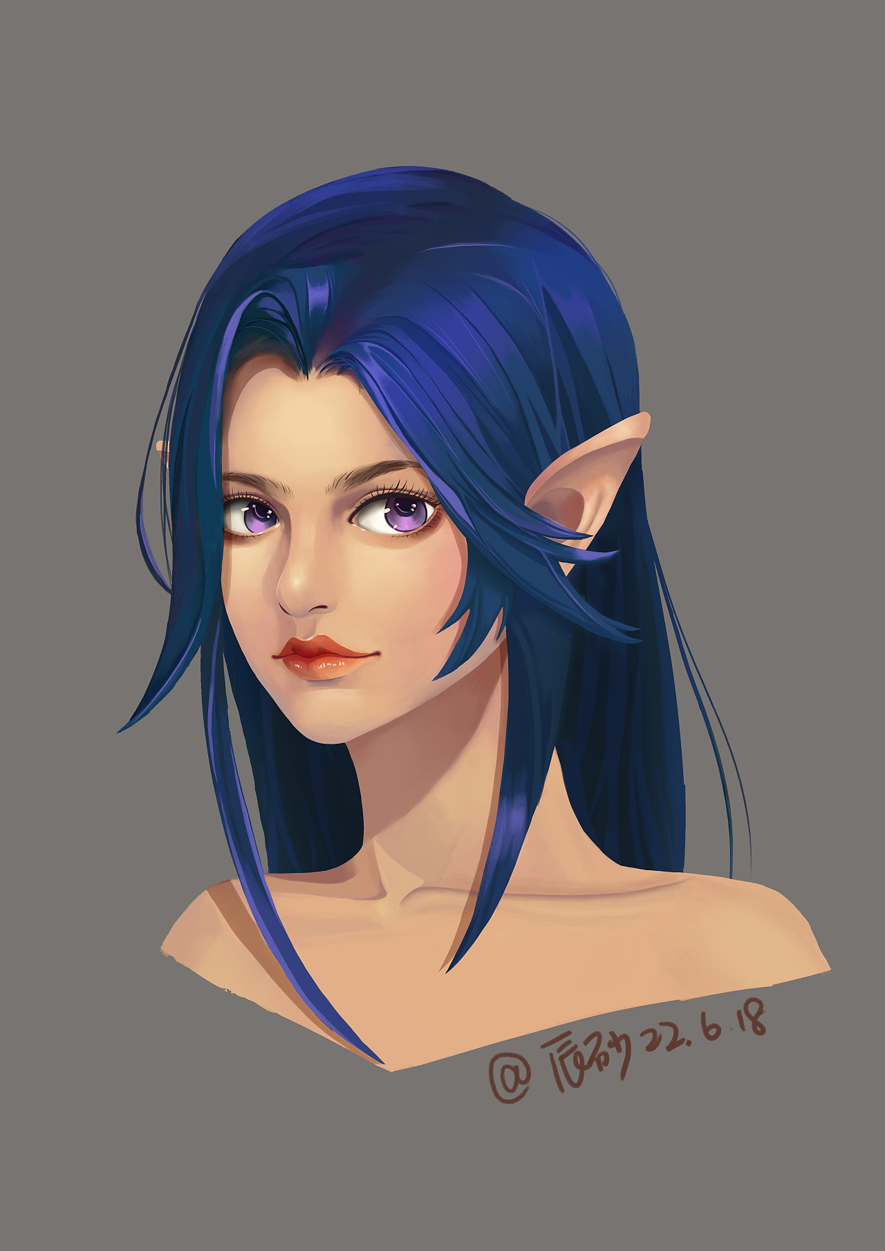 cg厚涂练习_泽灵-站酷ZCOOL