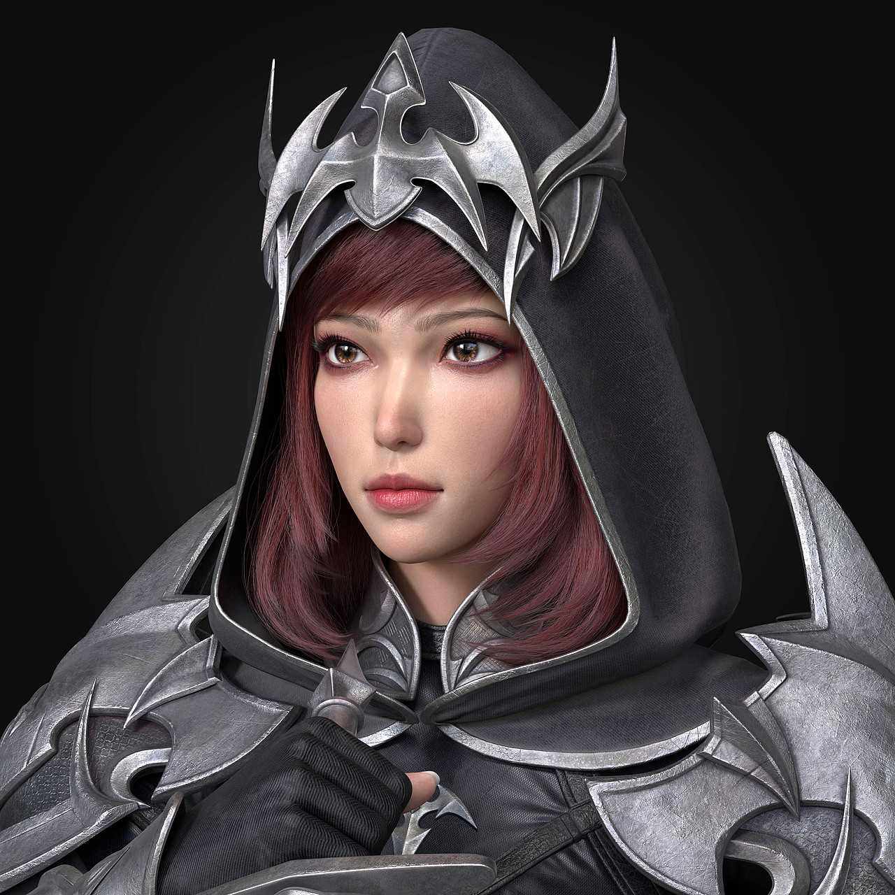 全身CG女性角色_芝麻兄-站酷ZCOOL