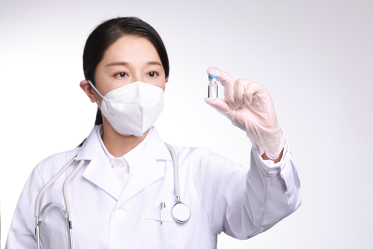 医生大夫护士医疗注射新冠疫情防护白底医护模特图_UVISION摄影-站酷ZCOOL