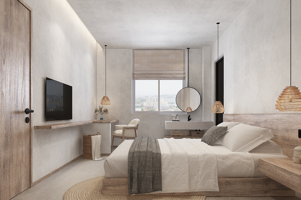 民宿酒店房间_CPMise-站酷ZCOOL