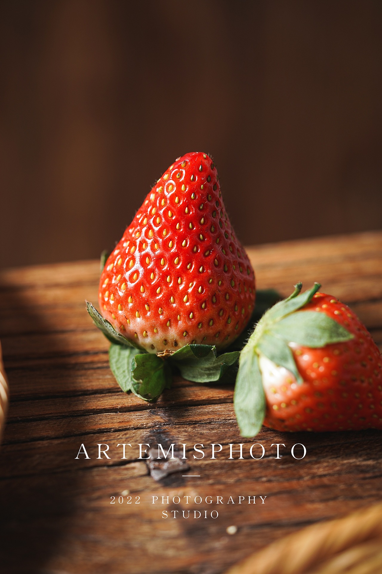草莓 水果拍摄_摄影师Artemis-站酷ZCOOL