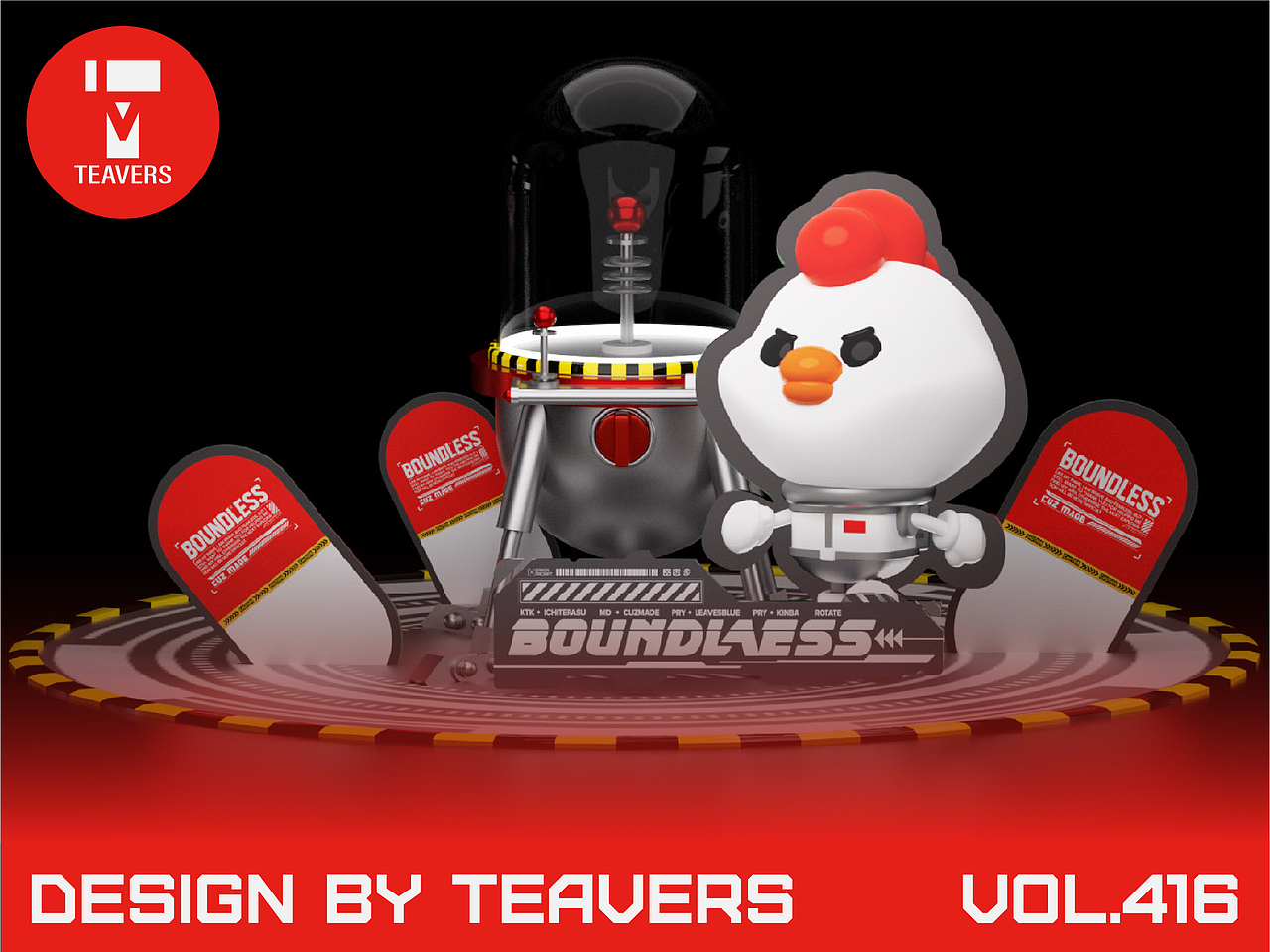 快闪店-漫无边界太空站_TEAVERS-站酷ZCOOL