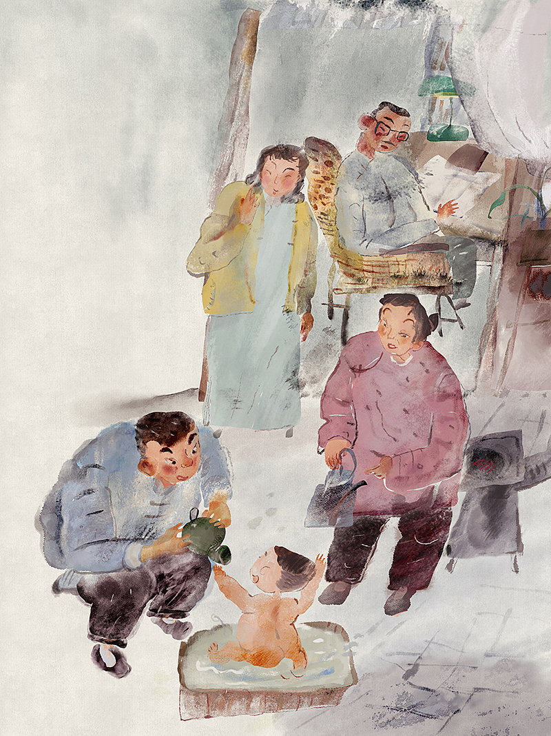 插图 | 骆驼祥子配图_桃花潭边汪小伦-站酷ZCOOL