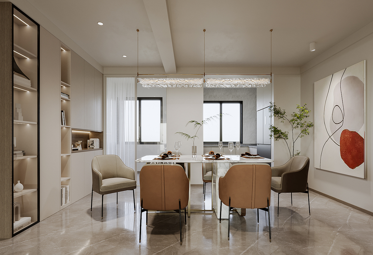 家装轻奢效果图_金屹视觉-站酷ZCOOL